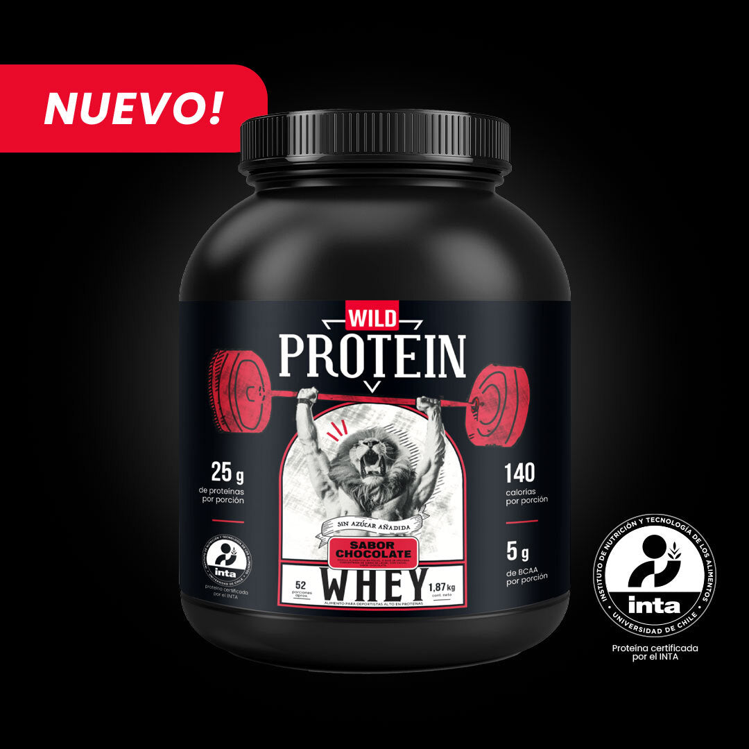 Wild Protein Whey Sabor Chocolate 1,87 kg – Wild Foods