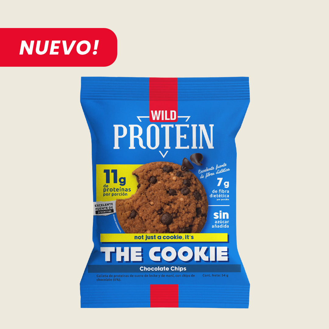 Wild Protein The Cookie Chocolate Chips 1 unidad – Wild Foods