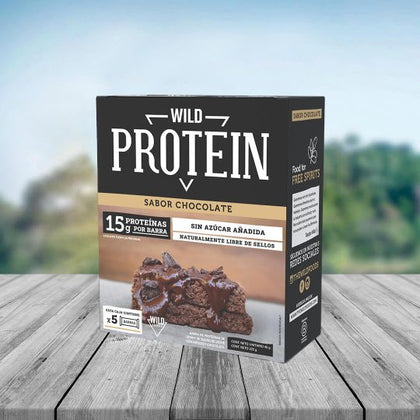 Barrita de Proteína sabor chocolate Wild Protein | Wild Foods