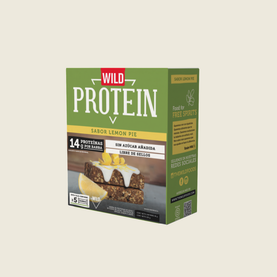 Wild Protein Lemon Pie 5 unidades | Wild Foods