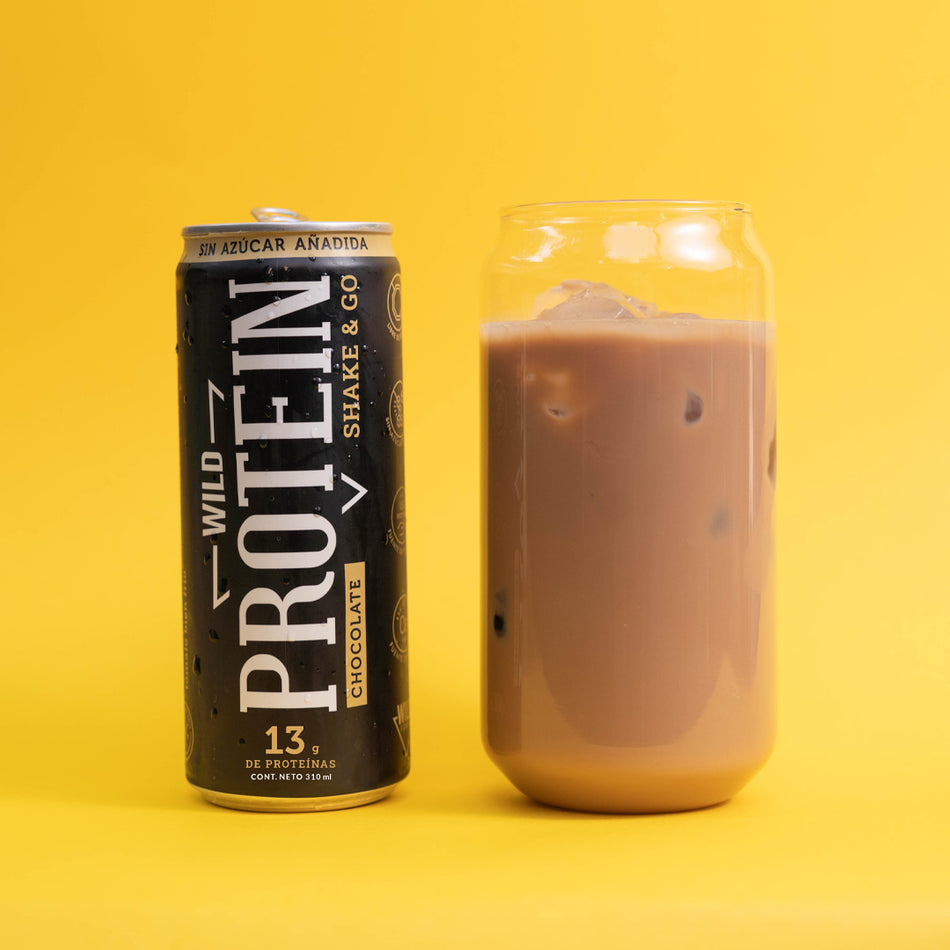 Batido Proteico Shake&Go Chocolate Wild Protein 330 ml | 12 unidades | Wild Foods