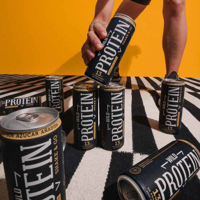 Batido Proteico Shake&Go Chocolate Wild Protein 330 ml | 12 unidades | Wild Foods