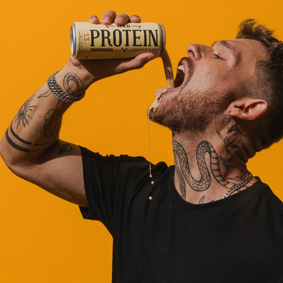 Batido Proteico Shake&Go Vainilla Wild Protein | 12 unidades | Wild Foods