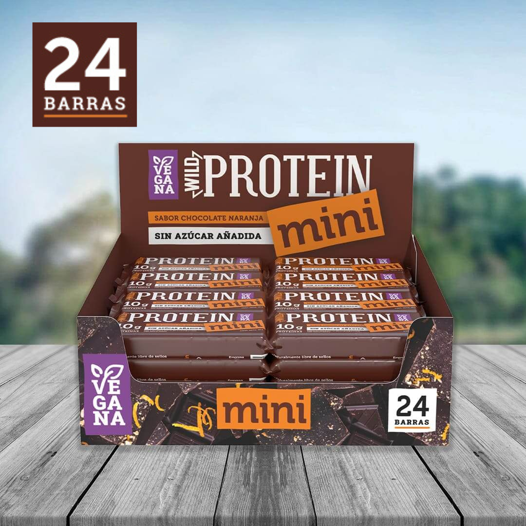 Barrita Wild Protein Mini Chocolate Naranja Wild Protein | Wild Foods